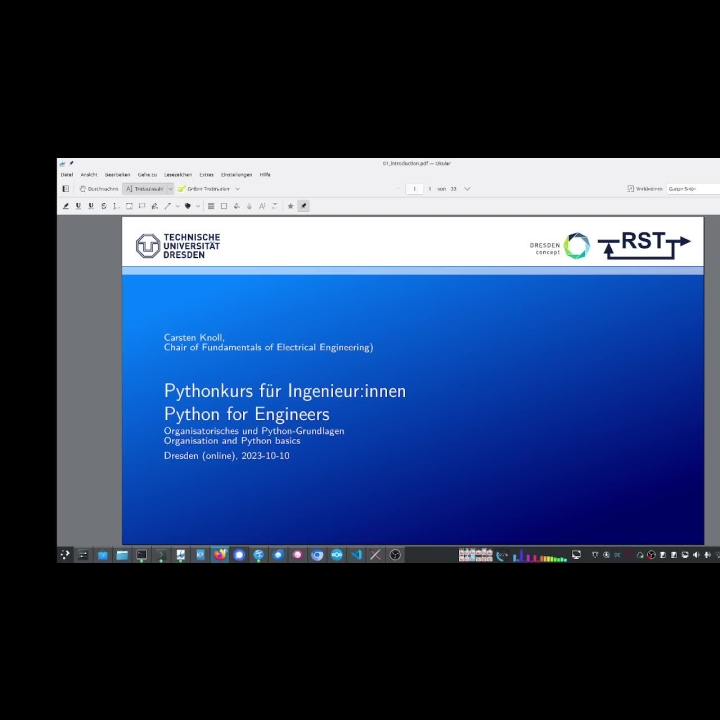 Python for Engineers (01) - Medien - VCS